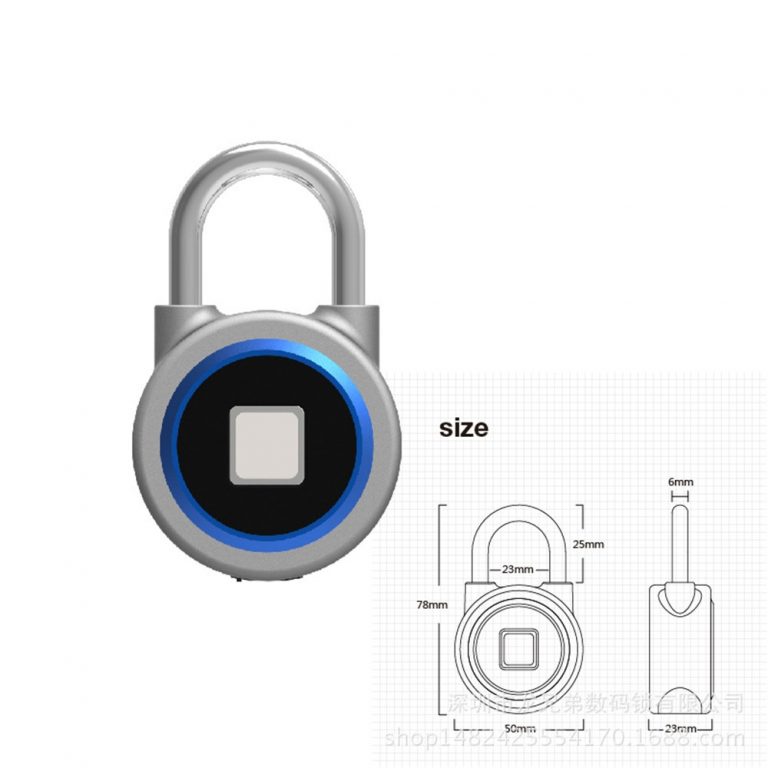 Smart Fingerprint Padlock Unlock with Fingerprint – Yoibo