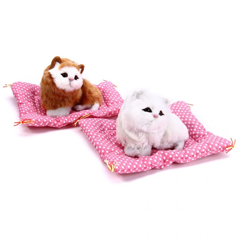 Simulation Sleeping Cat Craft Toy with Sound – Yoibo
