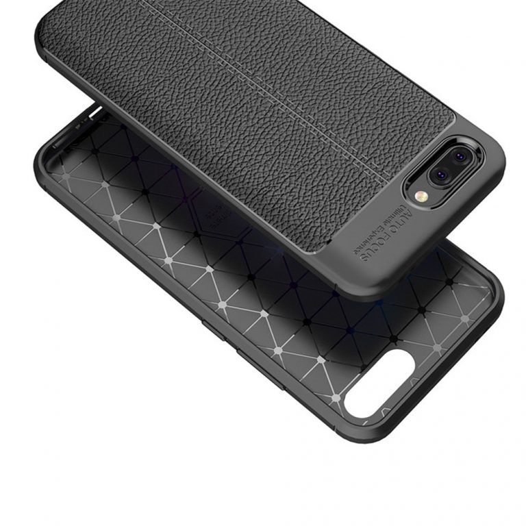 Case for Huawei Honor 10 Shockproof Back Cover Soft TPU (BLACK) – Yoibo