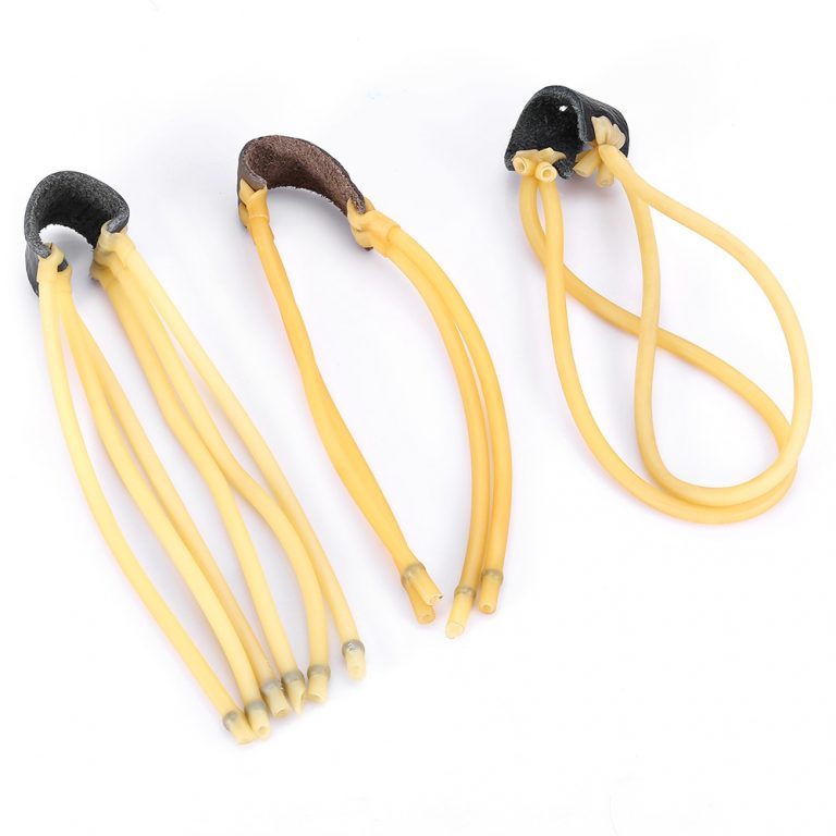 Lightweight Elastic Soft Latex Tube Slingshot Band (EARTHY THREE BALLS ...
