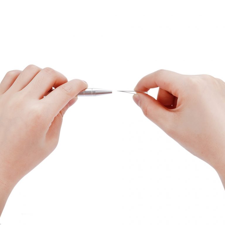 Beards Eyebrow Hair Styling Engraved Razor Pen with 10 Blades – Yoibo