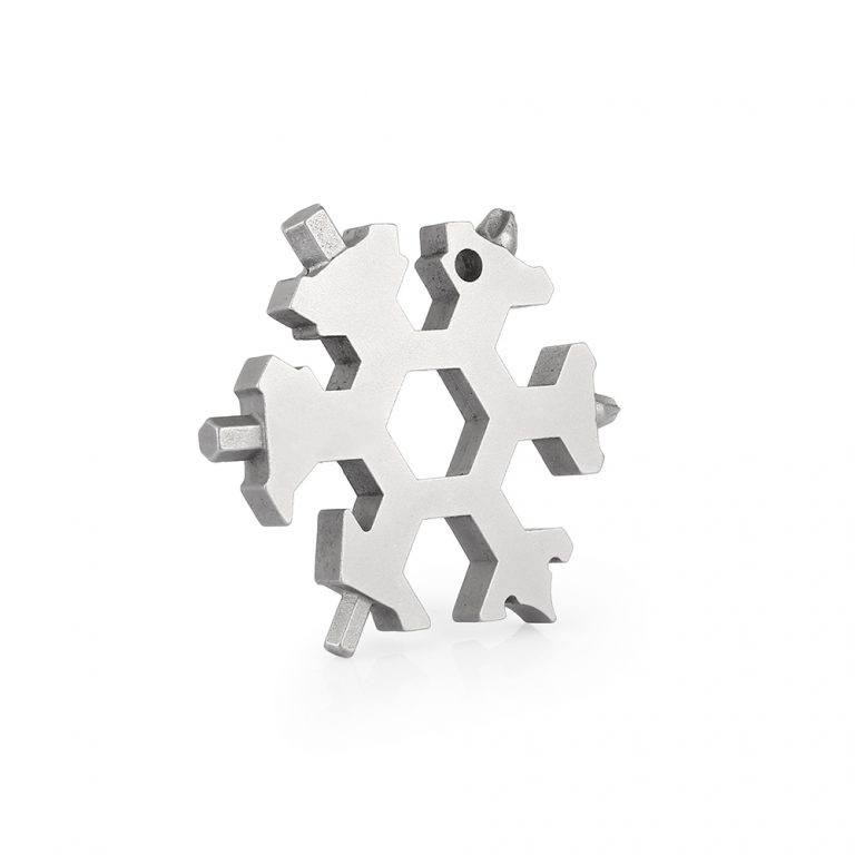 Creative 19-in-1 Snowflake Shape Multifunctional Tool Gadget (PLATINUM ...