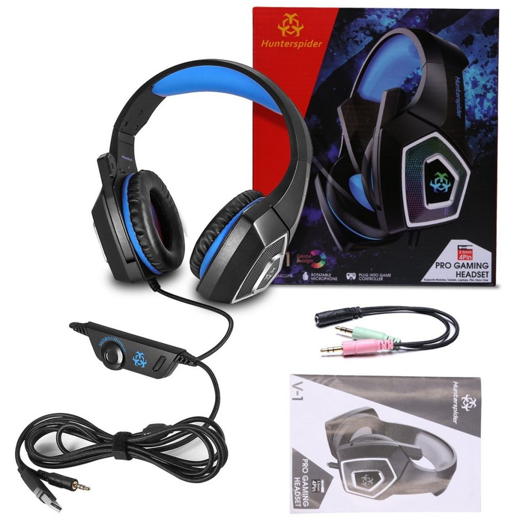 V1 gaming headset (BLUE) – Yoibo